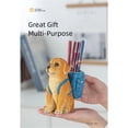 AOOOWER Cute Dog Pen Holder for Desk Unique Pencil Holder Cup Funny ...