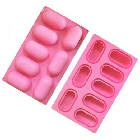 8-hole Oval Capsule Shape Silicone Mold | Walmart Canada