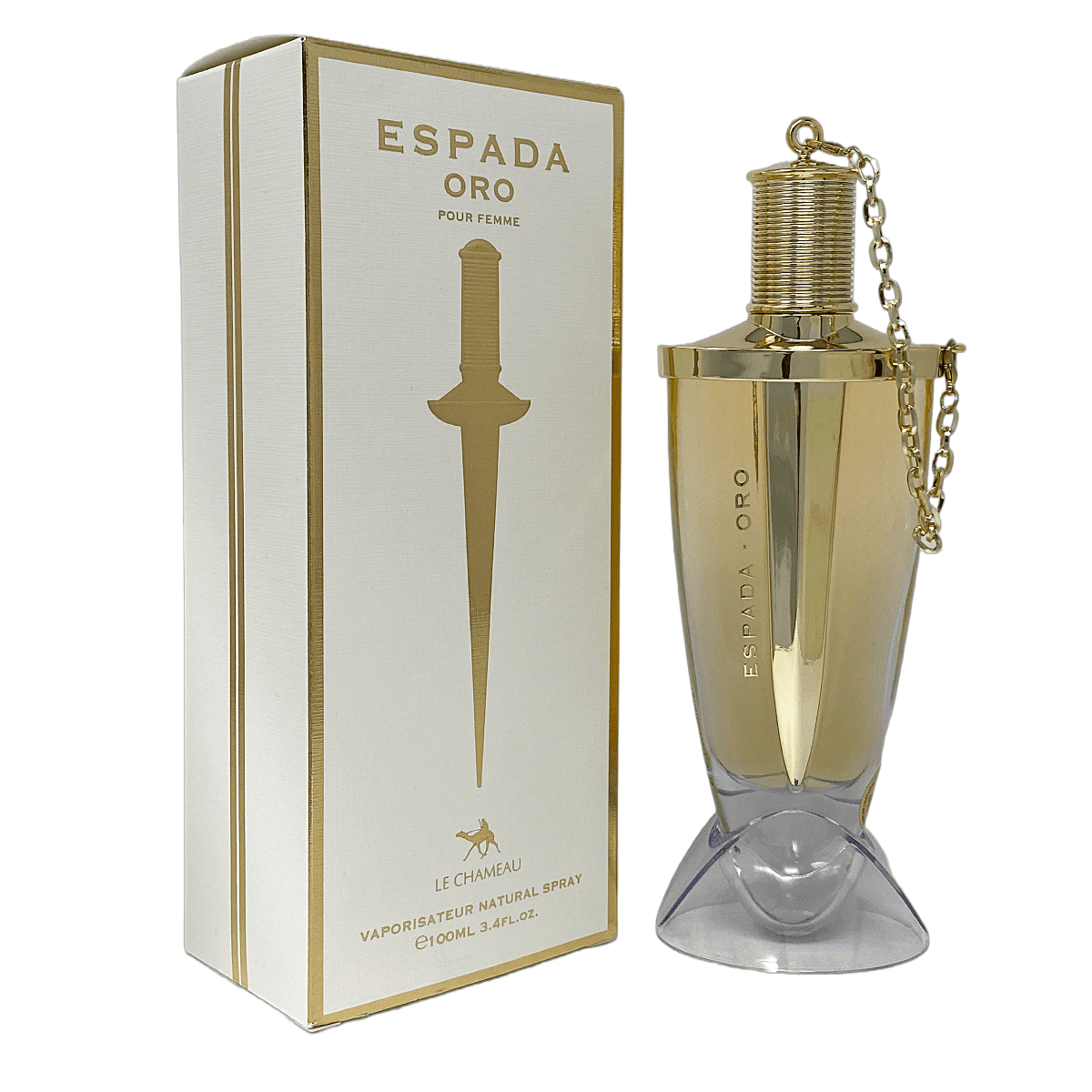 Le Chameau Espada Oro Eau de Parfum 100 ml Para Mujer | Bodega Aurrera ...