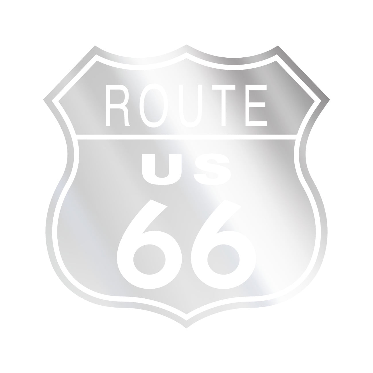 US Route 66 Sticker Decal Die Cut - Self Adhesive Vinyl - Weatherproof ...
