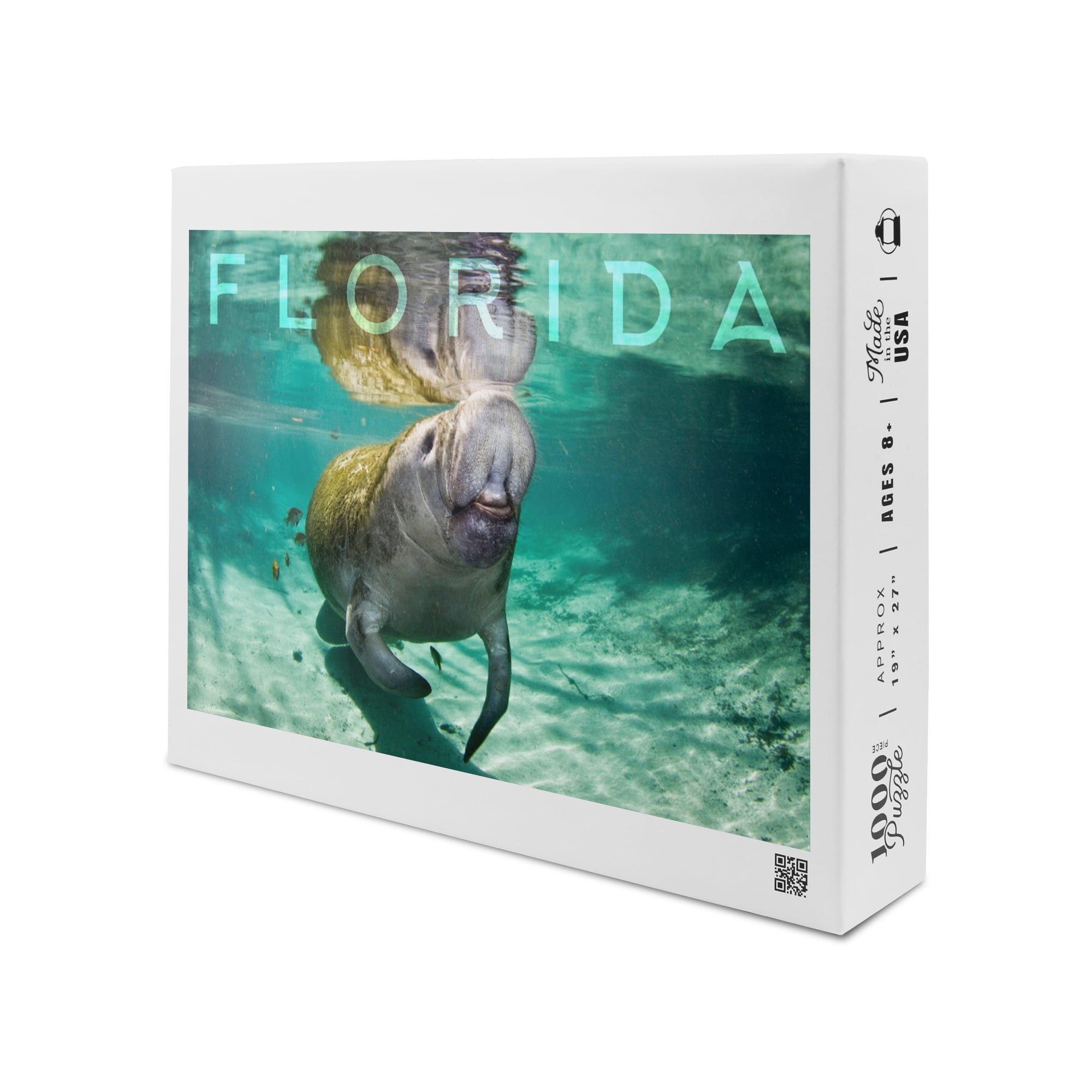 Florida, Manatee, Photography (1000 Piece Puzzle, Size 19x27 ...