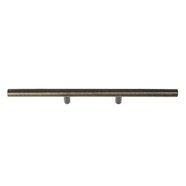Oil Rubbed Bronze Cabinet Hardware Euro Style Bar Handle Pull - 3" Hole ...