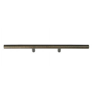 Oil Rubbed Bronze Cabinet Hardware Euro Style Bar Handle Pull - 3" Hole ...