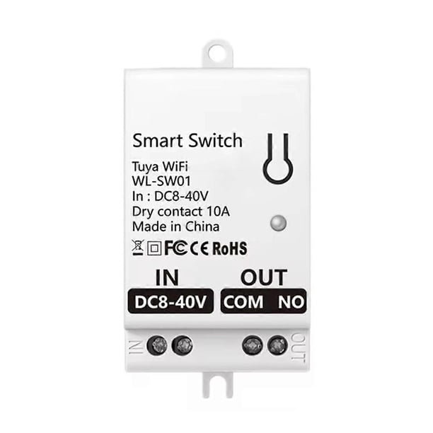 Tuya Smart WiFi Dry Contact Switch Module 10A Home Universal DIY ...