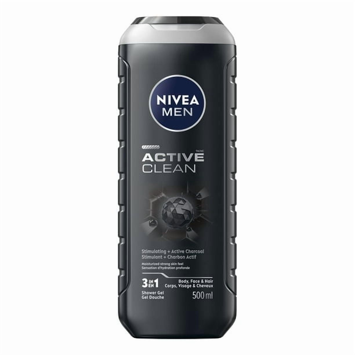 Click here for Nivea Men Active Clean Body Wash 3-In-1 Men Shower... prices