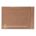 5.5"x9"Curbside Recyclable Mailer Size 0 Brown: Self-Adhesive Padded ...