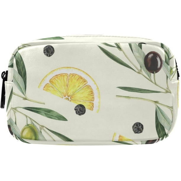 Lemon Pencil Pouch Cute Stationary Pencil Box Fruit Big Capacity Pen ...
