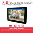 Ematic EGQ780 7.85 Inch Android 4.4 Quad-Core Processor Tablet with USB ...