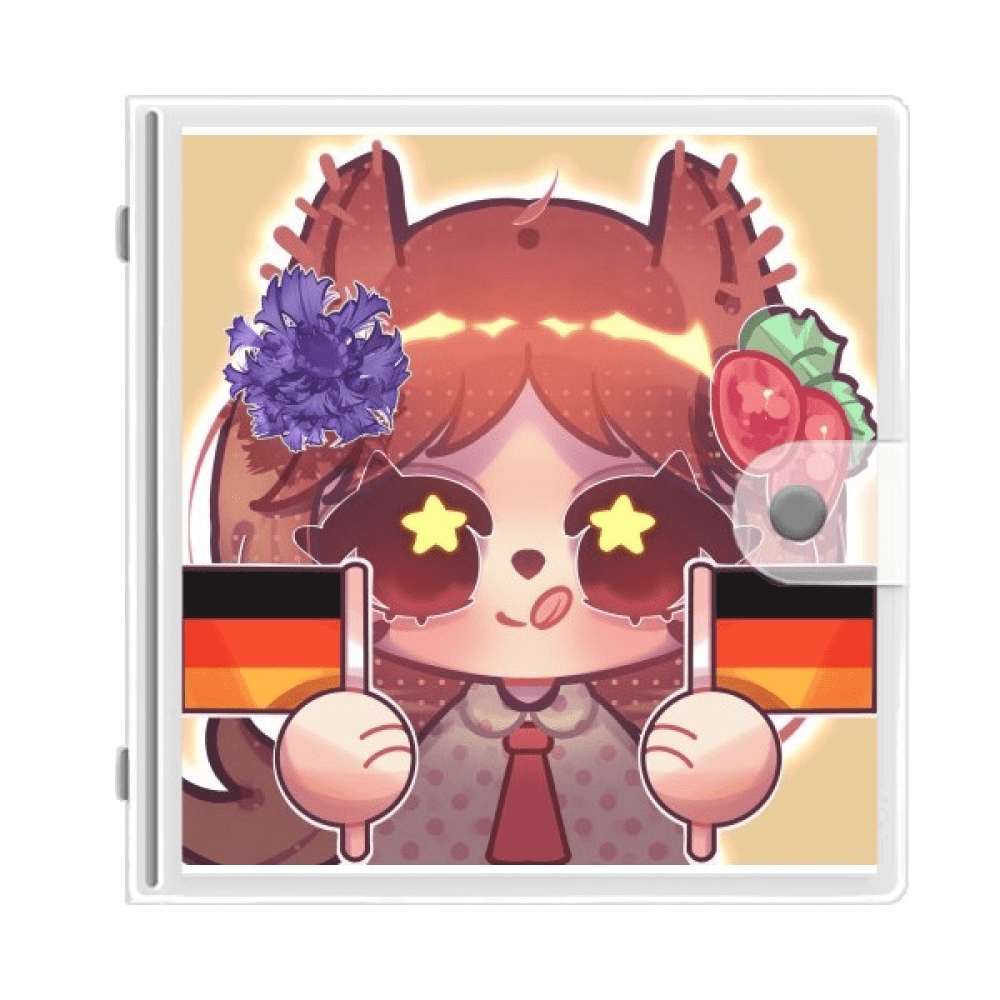 Squirrel Germany Flag Cornflower Photo Album Wallet Wedding Family 4x6 ...