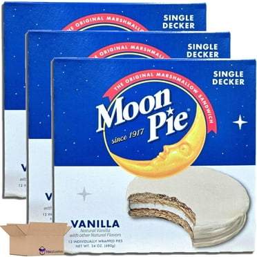 Moon Pie Double Decker Pies Vanilla, 12.0 CT - Walmart.com
