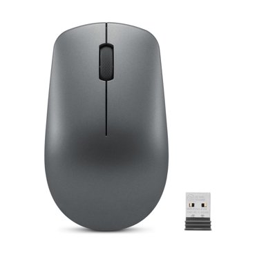 Lenovo Essential Compact Wireless Mouse for Computer, Black, 4Y50R20864 ...