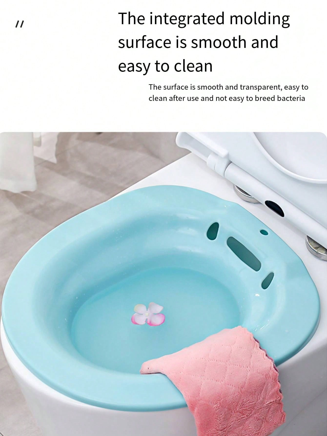 1pc Toilet Hip Wash Basin For Women, Hemorrhoids Patients, Pregnant ...