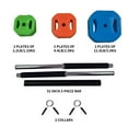 Adjustable Barbell Weight Set, Adjustable Free Weights for Home and Gym ...