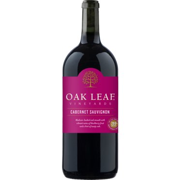 Oak Leaf Vineyards Pinot Grigio/Colombard White Wine, 1.5 L Bottle, 13% ...