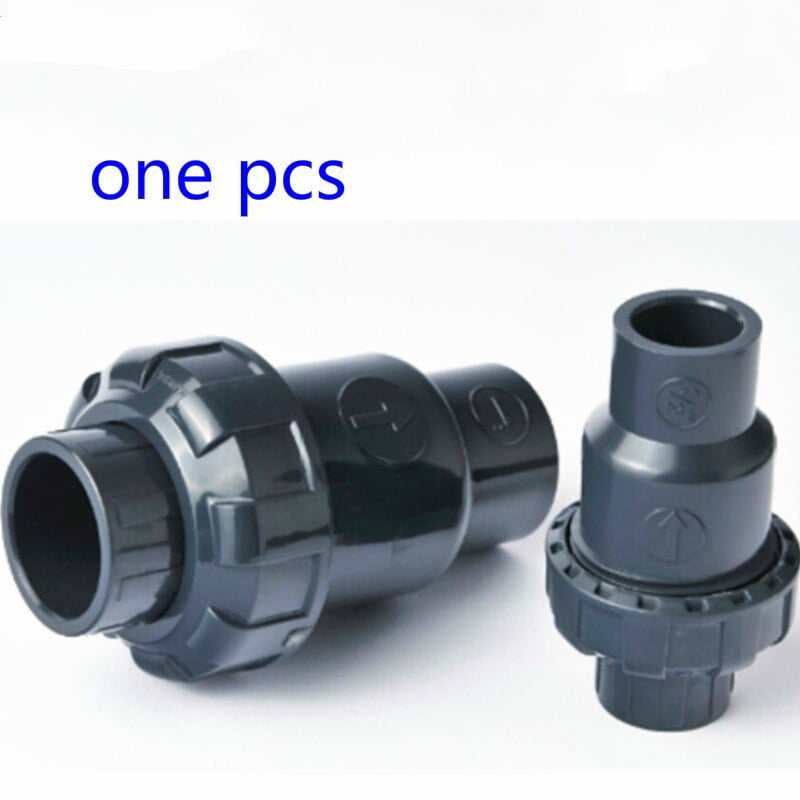 International PVC check valve Inner Diameter 20mm to 63mm one way check ...