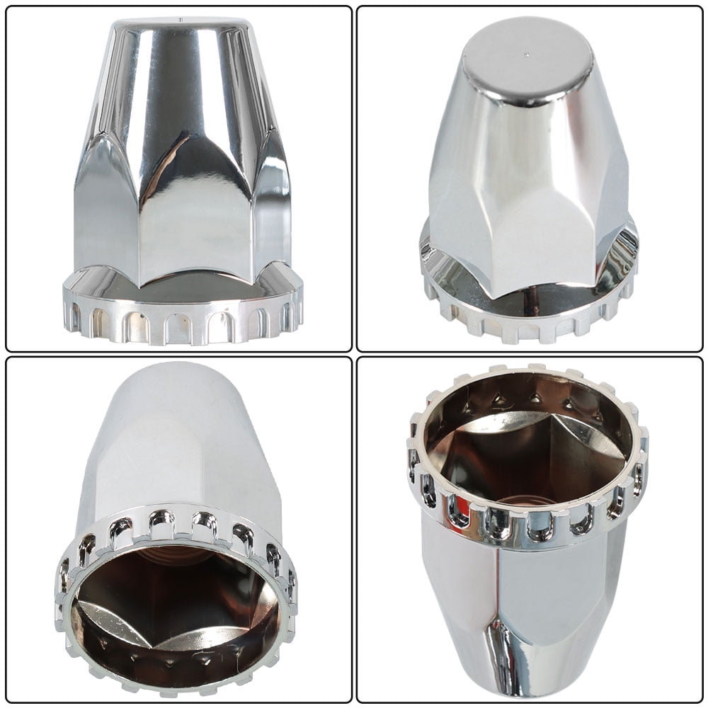 Aftermarket Lug Covers Flexible Fit Wheel Lug Nut Cap... Pink Gum