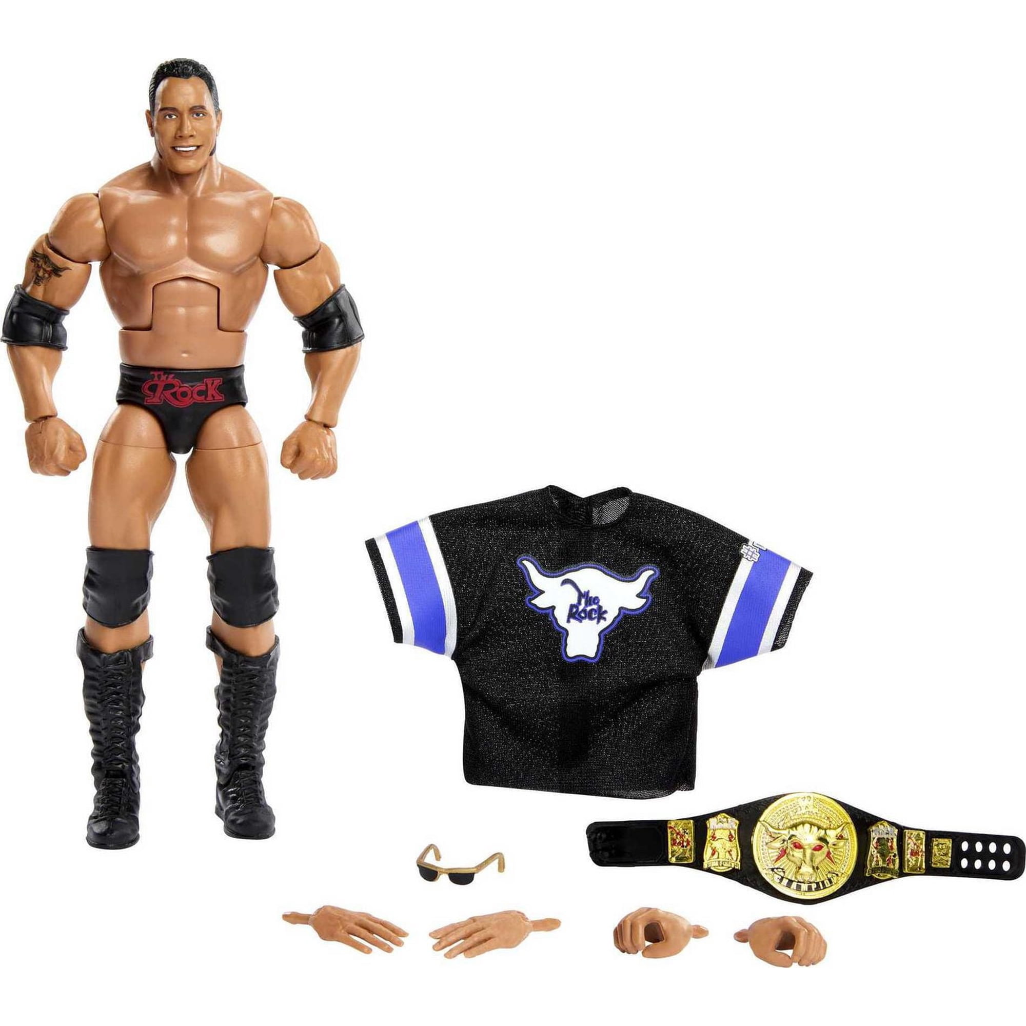 Click here for Wwe Elite Collection The Rock Action Figure prices