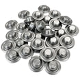 50Pcs Metal Roof Caps,No Screw Removal Seals Over Existing Screws Heads ...