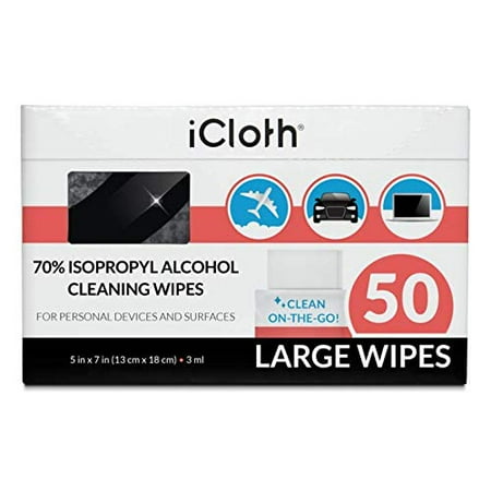 iCloth 70% IPA Wipe (5"x7"), 7 | Walmart Canada