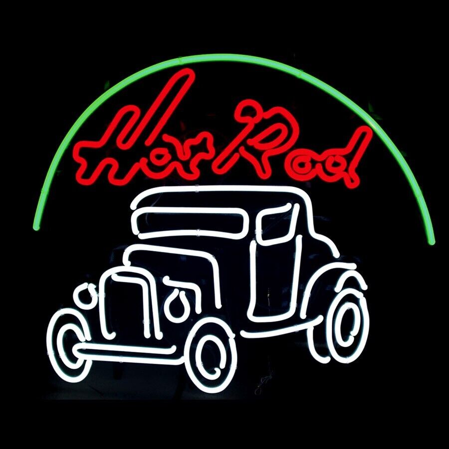 Hot Rod Garage Neon Sign