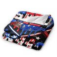 Baseball Blanket Gift Throw Blanket Cozy Soft Patriotic Sport Gift for ...
