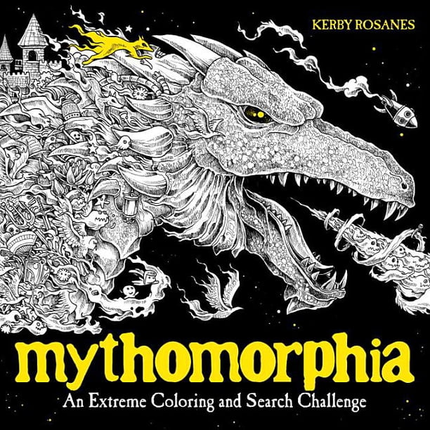 Mythomorphia : An Extreme Coloring and Search Challenge (Paperback ...