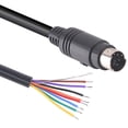 ASIASN-Mini DIN 8 Pin Male to Bare Wire End Adapter Cable, MD8 ...
