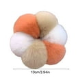 Cevemin 1 Pc Soft Pompom Hair Tie - Elastic Hair Accessories with ...