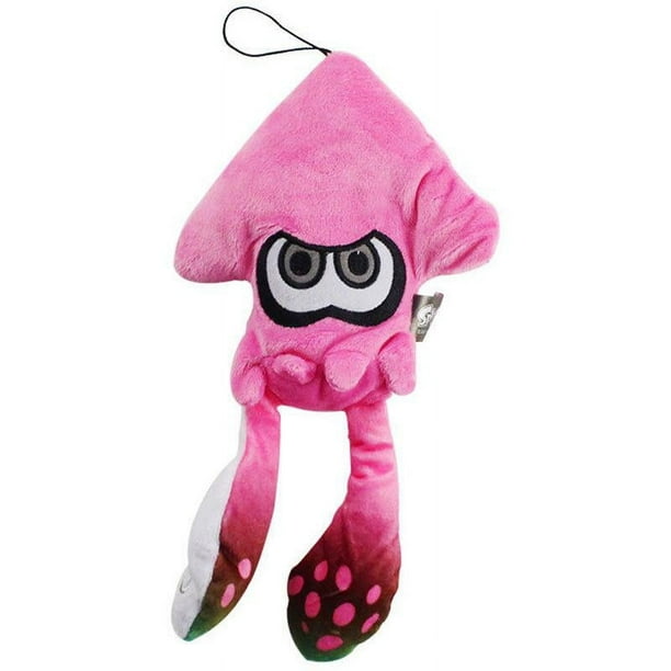Peluche de calamar Inkling rosa de 9" Splatoon | Walmart en línea
