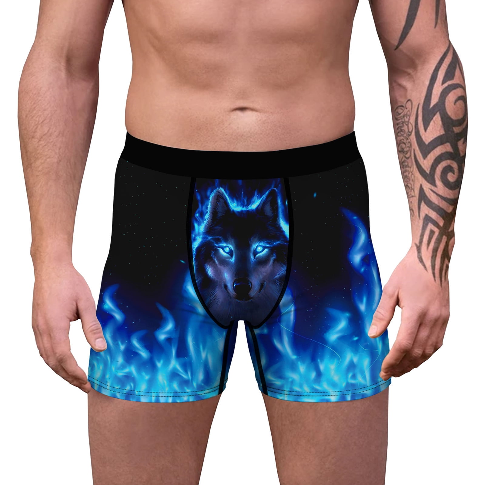 Click here for Fhsagq Underwear Mens Underwear Trunks With Fly Co... prices