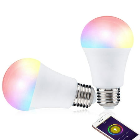 Smart Wifi Bulb 9W RGBCW Smart Home Energy Saving LED Bulb Remote ...