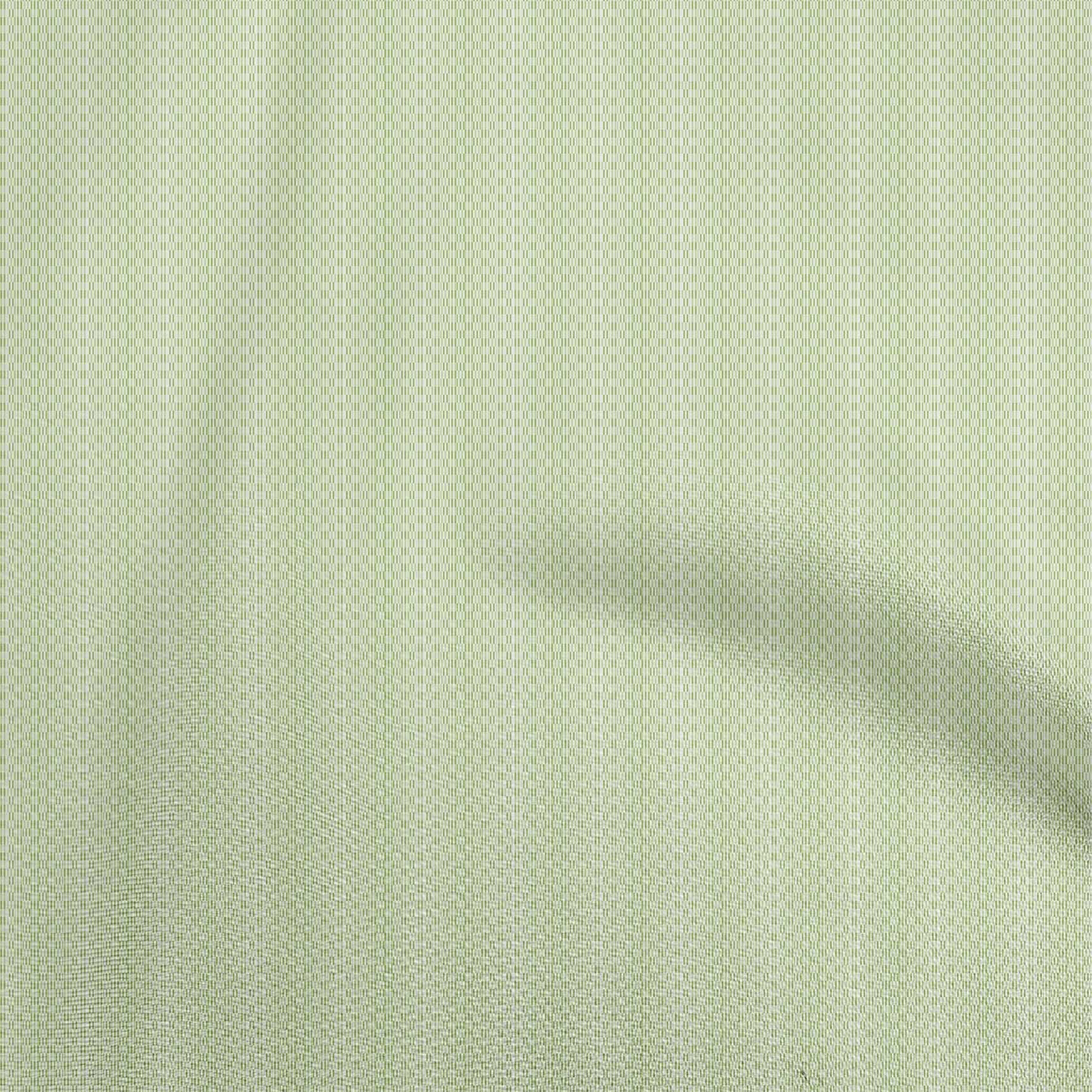 oneOone Cotton Poplin Light Green Fabric Stripes Lines Texture Sewing ...