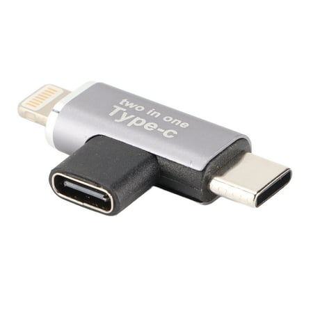 2 In 1 Audio Adapter, 2 In 1 Type-C Converter Fast Transmission ...