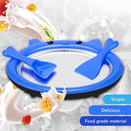 DIY Ice Maker for Kids Fried Yogurt Machine Cute Plate Fried Plate ...
