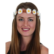Embroidered Peace Sign Hippie Headband - Walmart.com