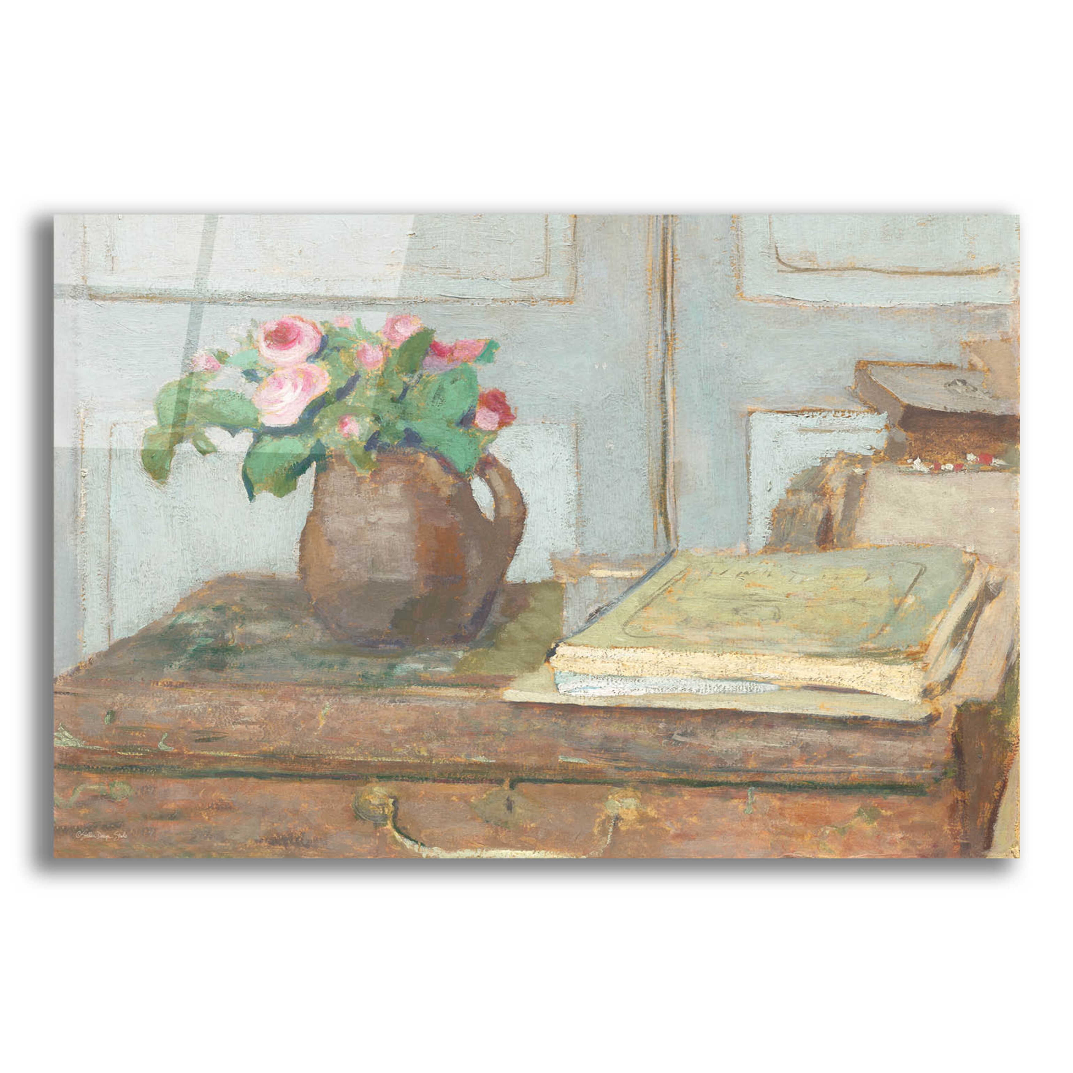 Epic Art 'Artist Pain Box With Flowers' by Stellar Design Studio ...