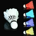 LED Badminton Shuttlecock Light Up Glow in Dark Night Glow Goose ...