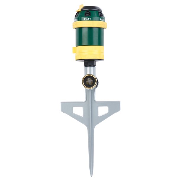 Melnor 6-Pattern Rotary Sprinkler with Step Spike - Walmart.com