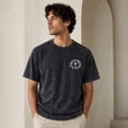 Christian Cross Crown of Thorns Mineral Wash T-Shirt, Unisex 100% ...