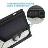 TORCHSTAR 4 Pack Solar Motion Lights, Wide Angle Security Lights, 270° Beam Angle - Walmart.com