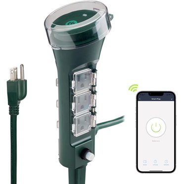 Roku Smart Home Outdoor Smart Plug SE with Custom Scheduling ...