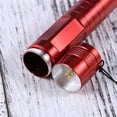 Rechargeable Flashlight Flashlight 9.20X1.80X1.80CM Red - Walmart.com