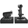 Logitech X56 H.O.T.A.S. RGB Joystick Gaming Flight Controls & Thrust ...
