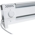Cadet 48 in. 1500 Watt Electric Baseboard Heater with Plug, Portable ...