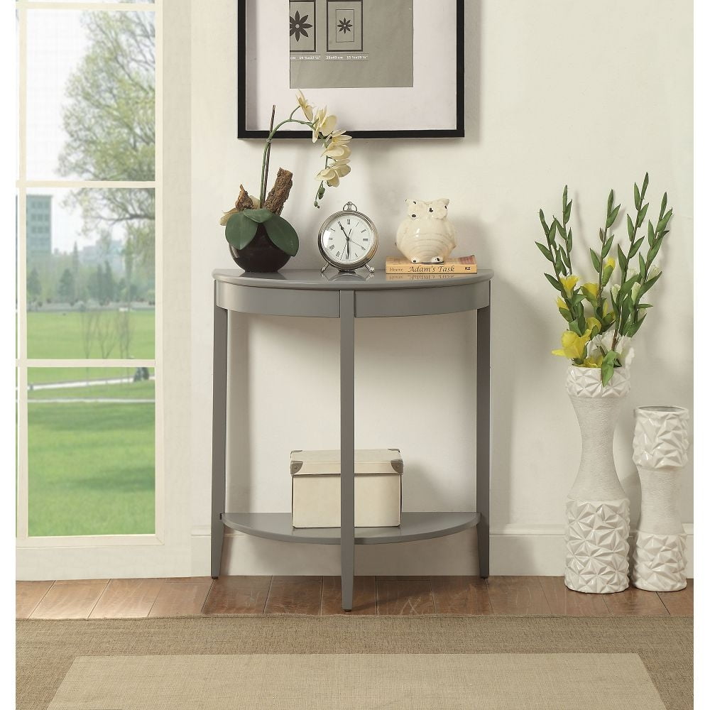 Console Table Entryway Table Narrow Sofa Table with Shelf, Entrance ...