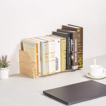 NEX Book Shelf Desktop Bookcase Countertop Book Rack for Office ...