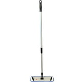 Microfiber Mop Kit 24" - Microfiber Mop Pads, Flat Frame & Telescopic ...