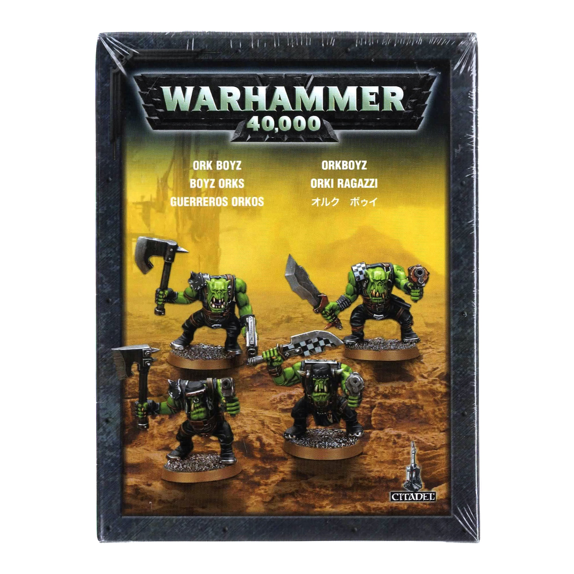 Warhammer 40k Ork Boyz (4) - OOP - Walmart.com