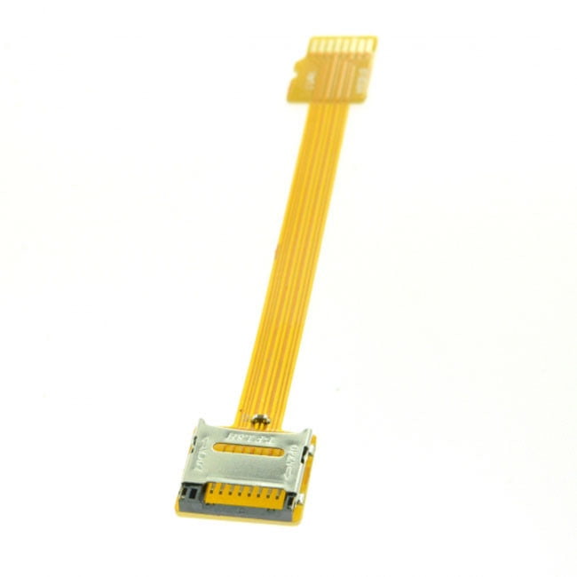 FVH Micro SD TF Memory Card Kit Male to Female Extension Soft Flat FPC ...