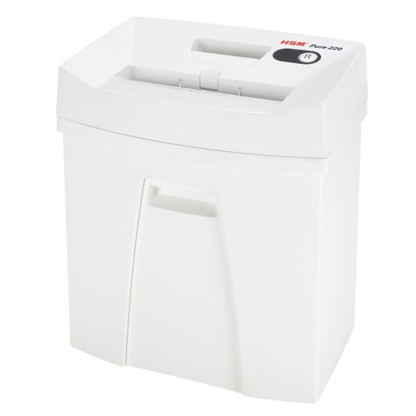 HSM Pure 220c Cross-Cut Shredder - Cross Cut - 7-8 Per Pass - 5.3 gal ...